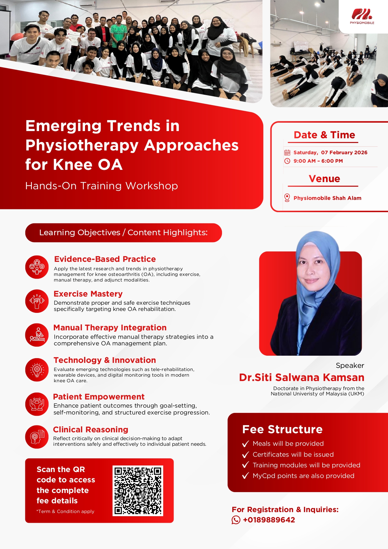 Workshop Registration Emerging Trends in Physiotherapy Approaches for ...